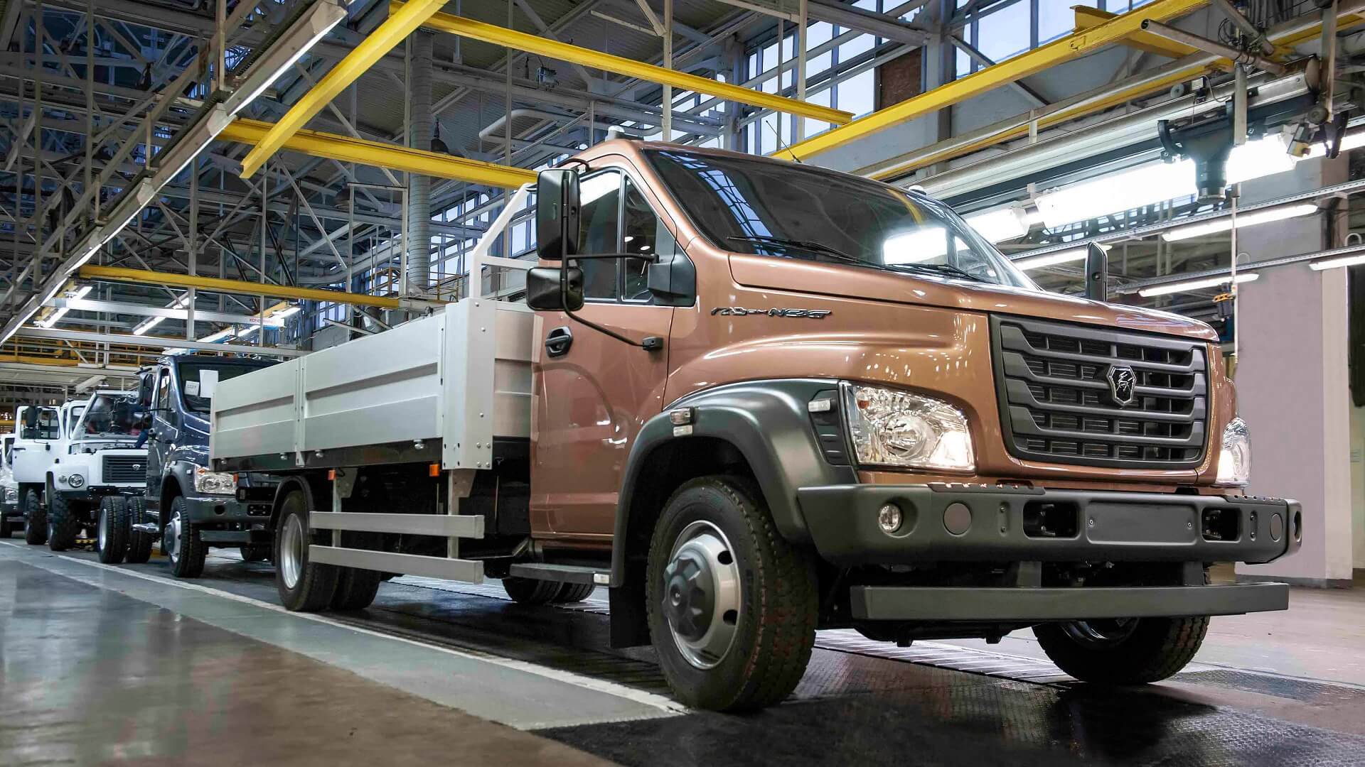 GAZ Company presented trucks for City GAZ-Next city