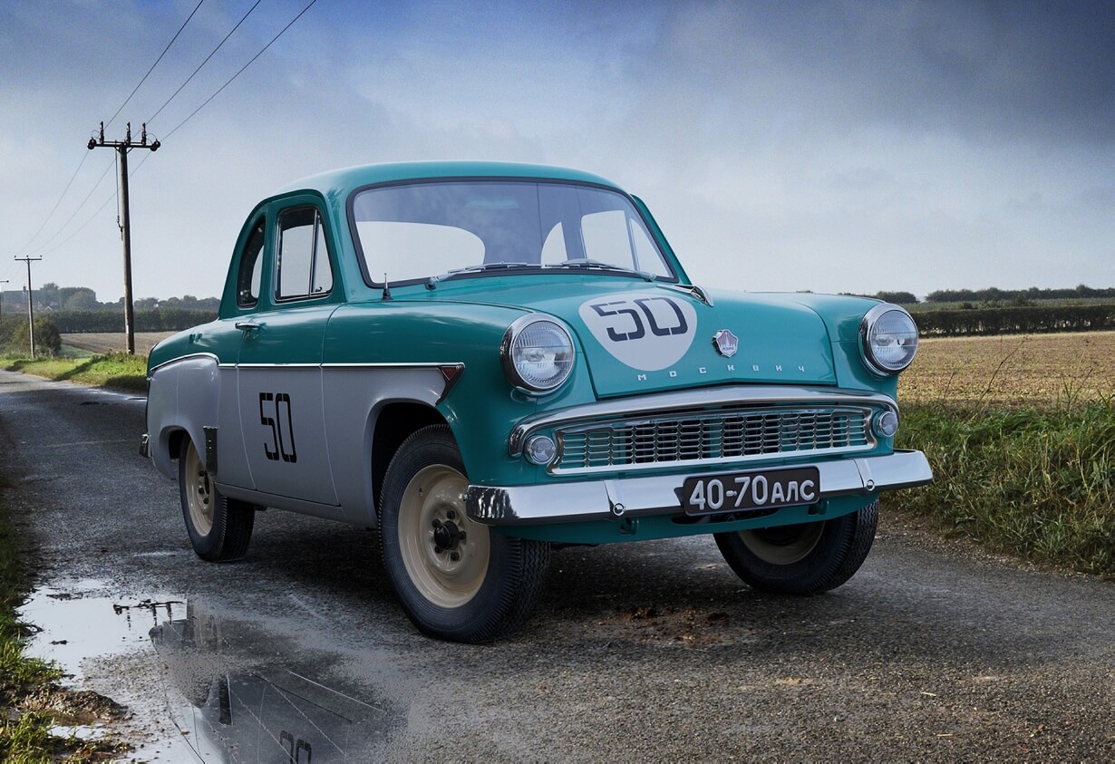 Unique Moskvichi races - from blossom to sunset