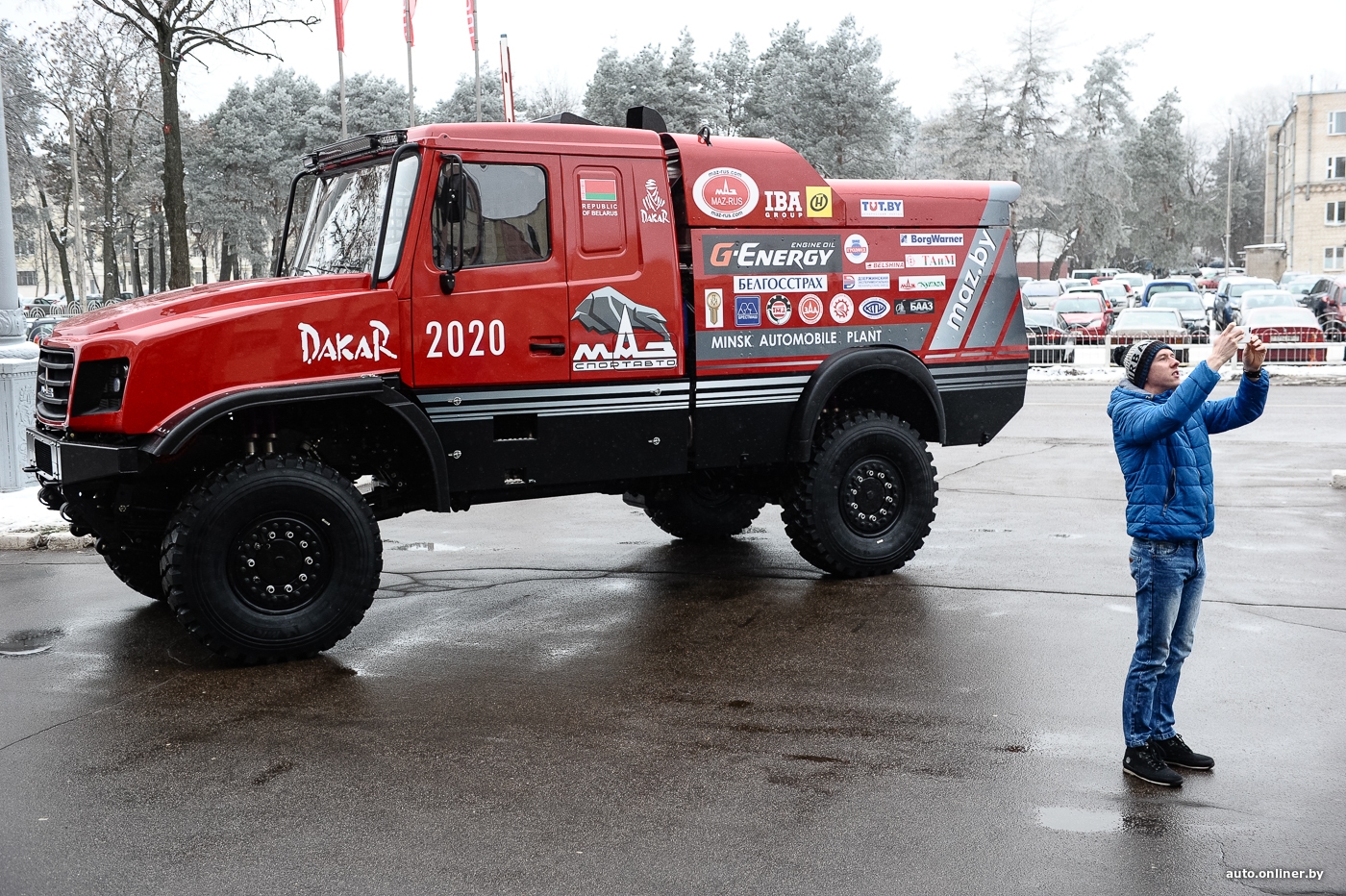 MAZ-SPORTavto will be able to demonstrate its latest vehicle